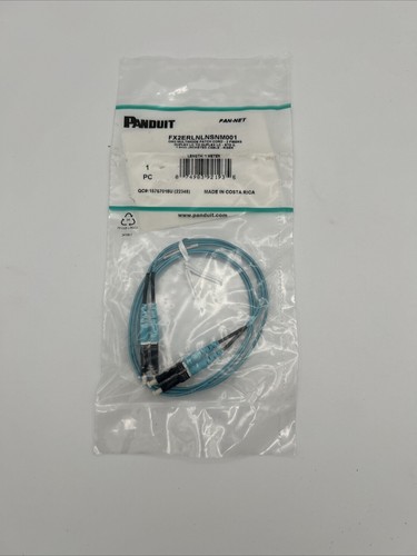 Panduit Fiber Optic Duplex Patch Network Cable FX2ERLNLNSNM001 | eBay