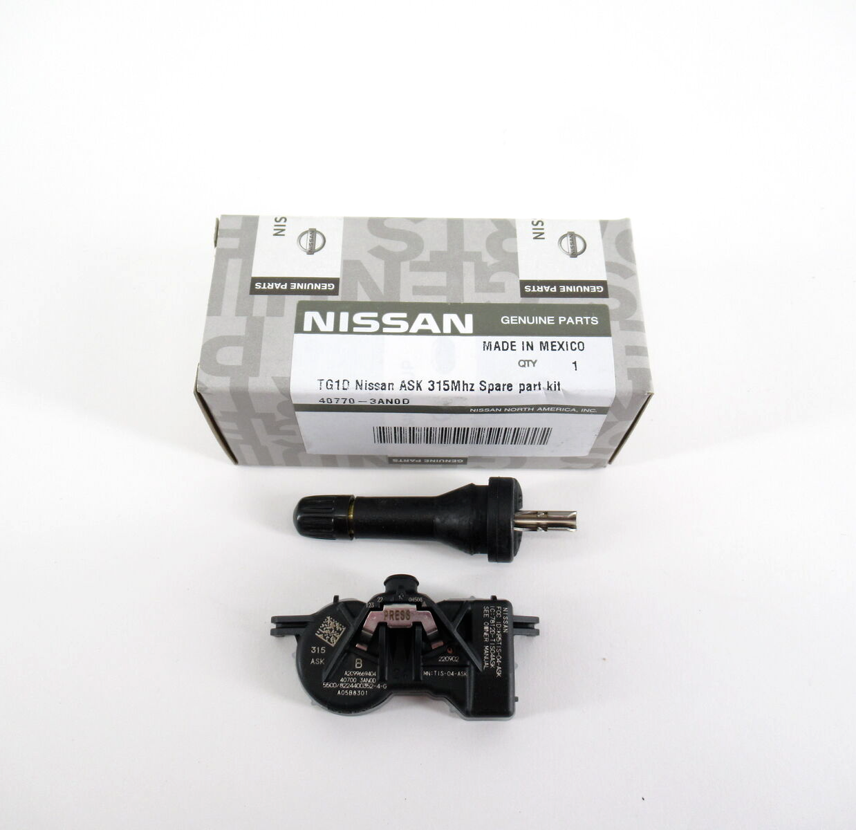 Genuine OEM Nissan 40770-3AN0D Tire Pressure Sensor TPMS | eBay