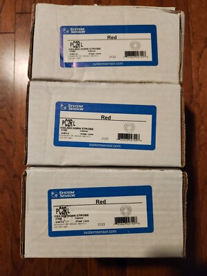 System Sensor PC2RL 2-Wire Ceiling Mountable Horn Strobe - Red ...