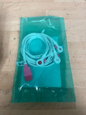 Stryker Covidien Disposable 3 Lead Cable and Lead Wire System 33103 ...