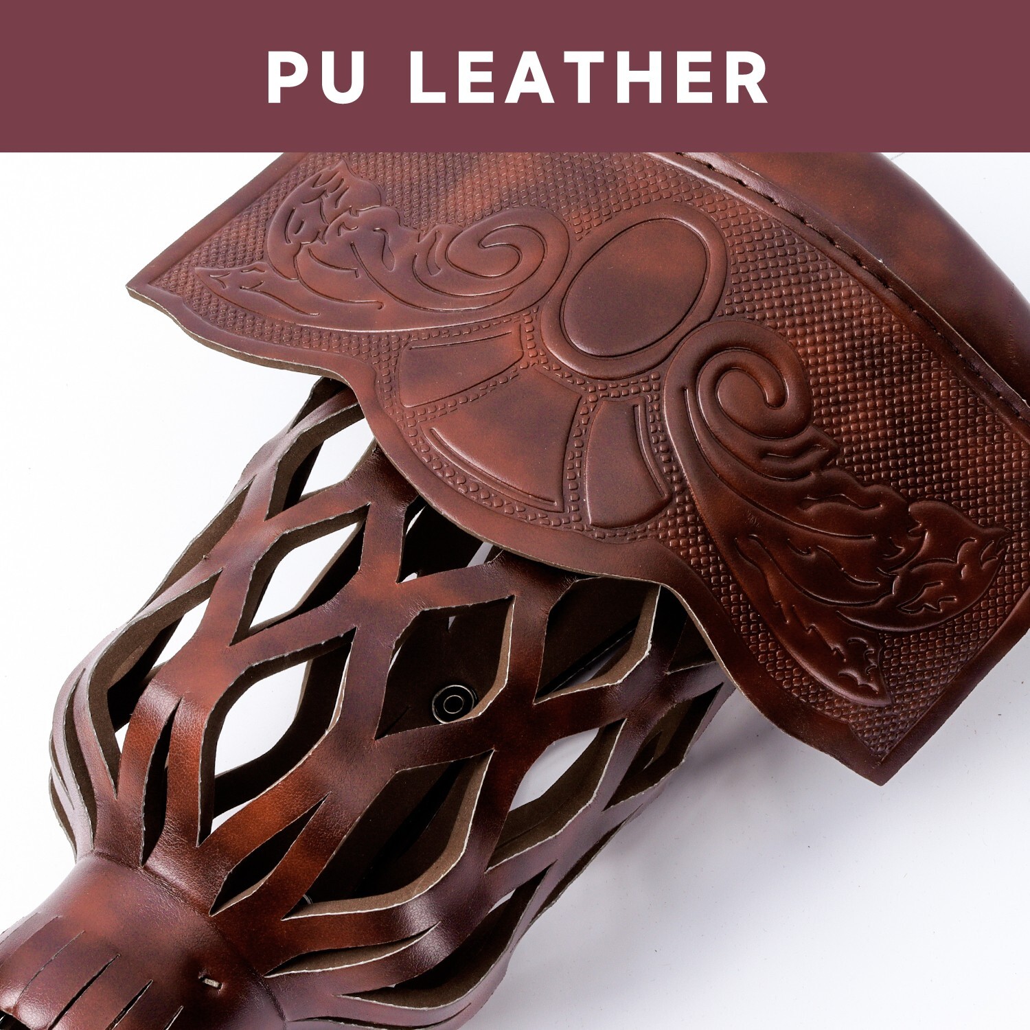 Set of 6 PU Leather Billiard Pool Table Pockets. Replacement Web Drop ...