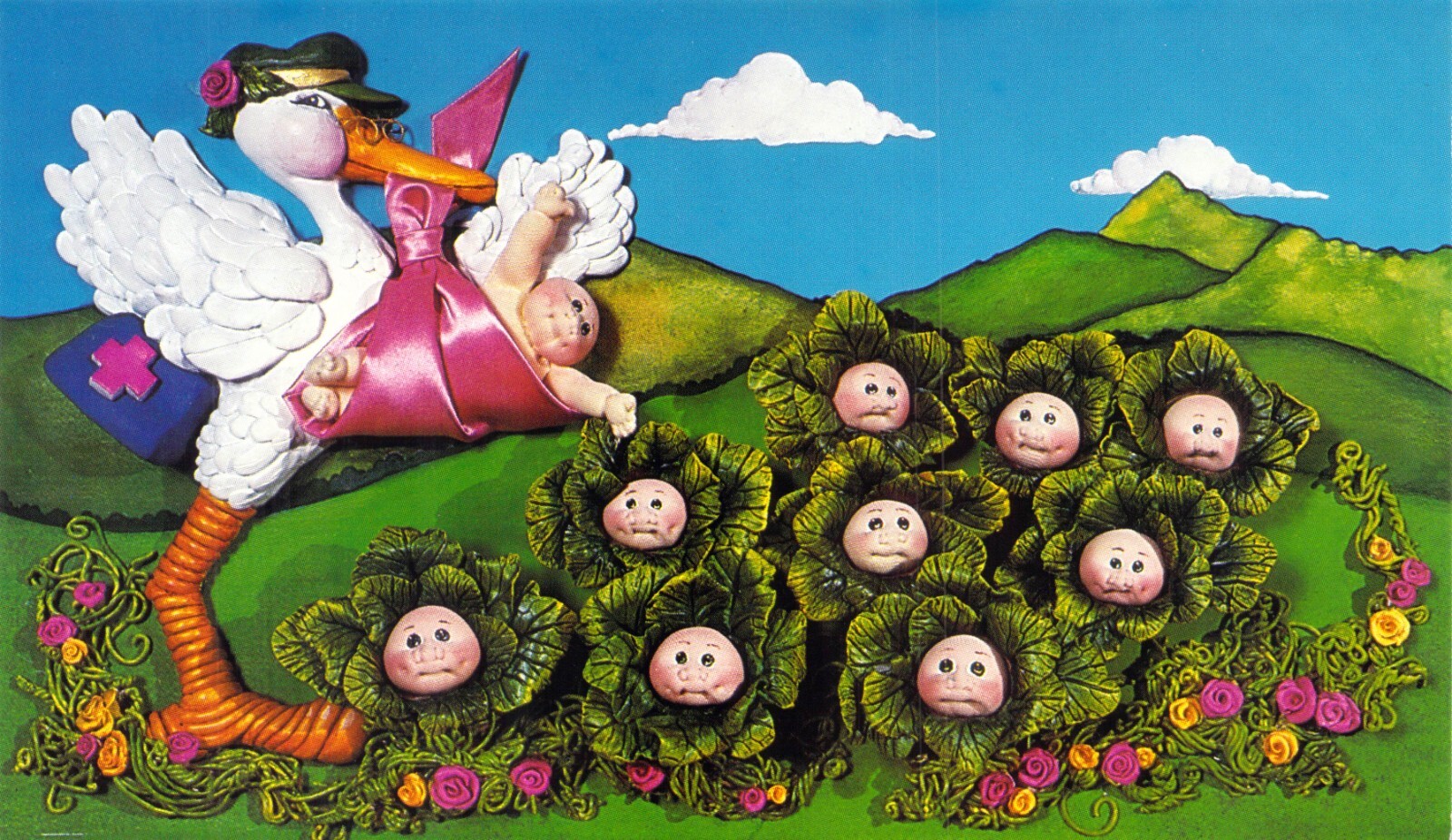 1988 Babyland General Hospital Cabbage Patch Stork Nursery Cleveland GA ...