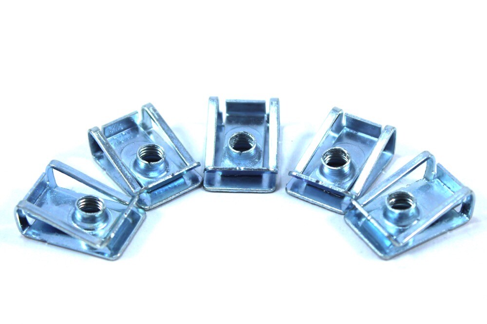 Lotus Elise Spring Clips Spire Nut m5 5mm U Clip Undertray to Clam ...