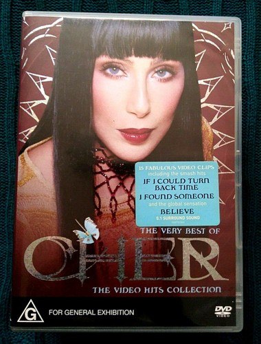 THE VERY BEST OF CHER – THE VIDEO HITS COLLECTION DVD- R-4, LIKE NEW ...