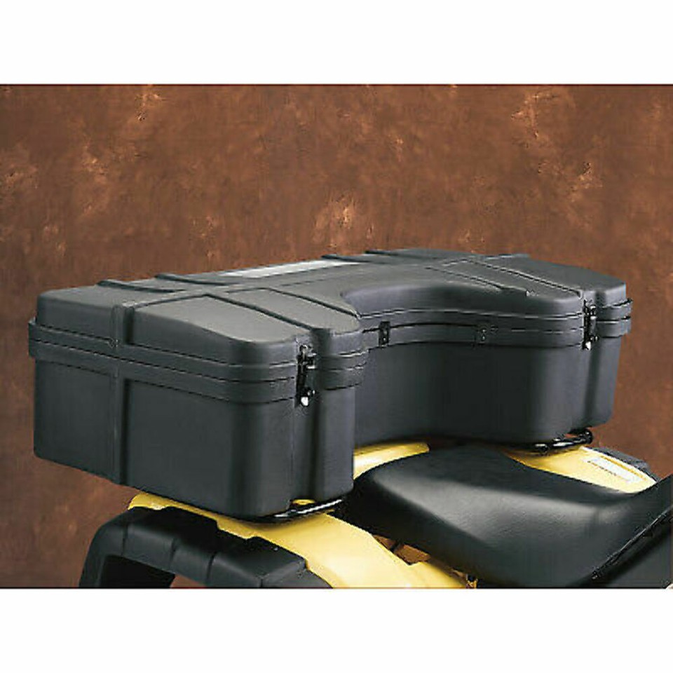 Moose ATV Rear Rack Cargo Storage Trunk Box Luggage Tool Dry | eBay