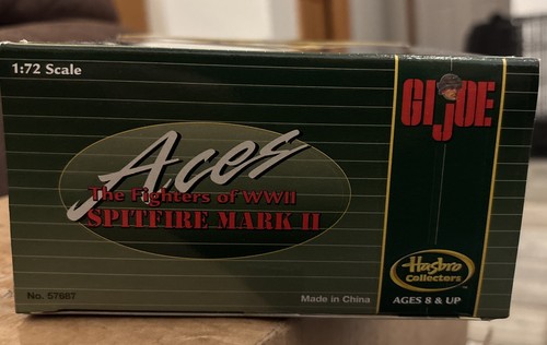GI Joe Spitfire Mark II Airplane Aces Fighters of WWII 1:72 scale ...
