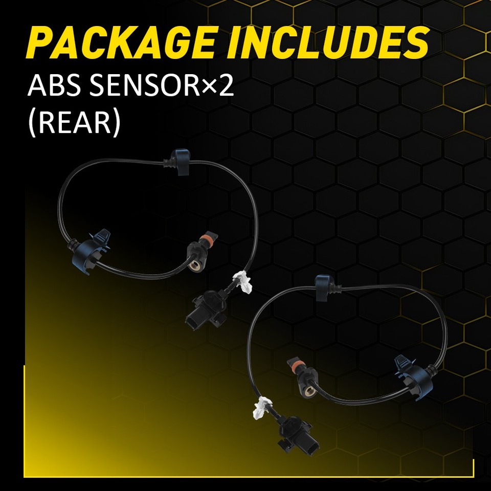 ABS Wheel Speed Sensor Rear Left & Right For HONDA CIVIC 2012-15 57470 ...