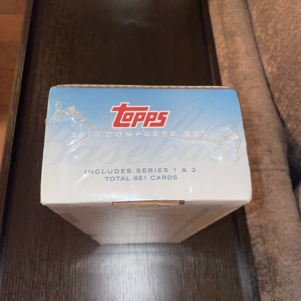 Topps Baseball Cards 2010 Complete Set (Factory Sealed) BABE RUTH GOLD ...