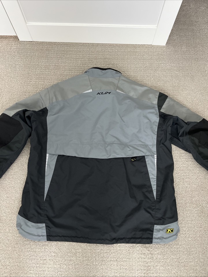 New Klim Traverse Gore-Tex Riding Jacket 3XL 4050-170-600 Gray Black | eBay