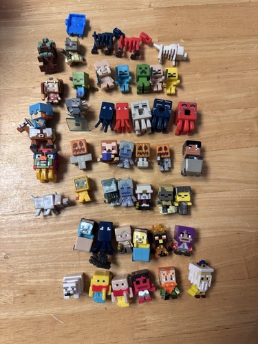 Lot of 45 Mini Minecraft Figures | eBay