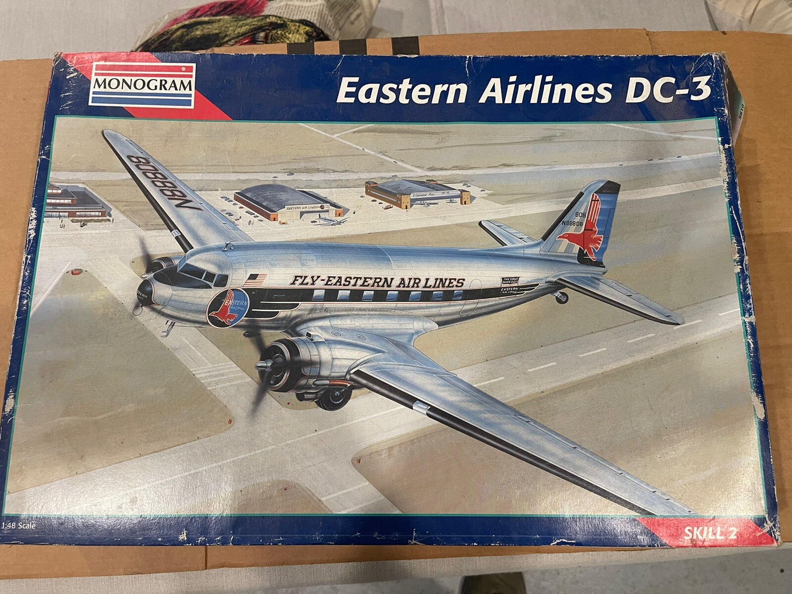 Monogram 1:48 DC-3 Plastic Model Kit 5610 NEW (Open Box) | eBay