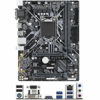 Gigabyte B360M HD3 Motherboard Intel B360 2*DDR4 LGA1151 1×M.2 Micro ...