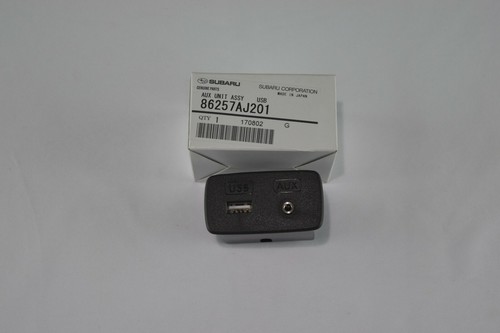 Genuine Subaru Front Console Auxiliary USB Outlet Aux Jack 86257AJ201 ...