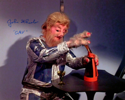 JOHN WHEELER SIGNED AUTOGRAPHED 8x10 PHOTO + GAV STAR TREK TOS RARE ...