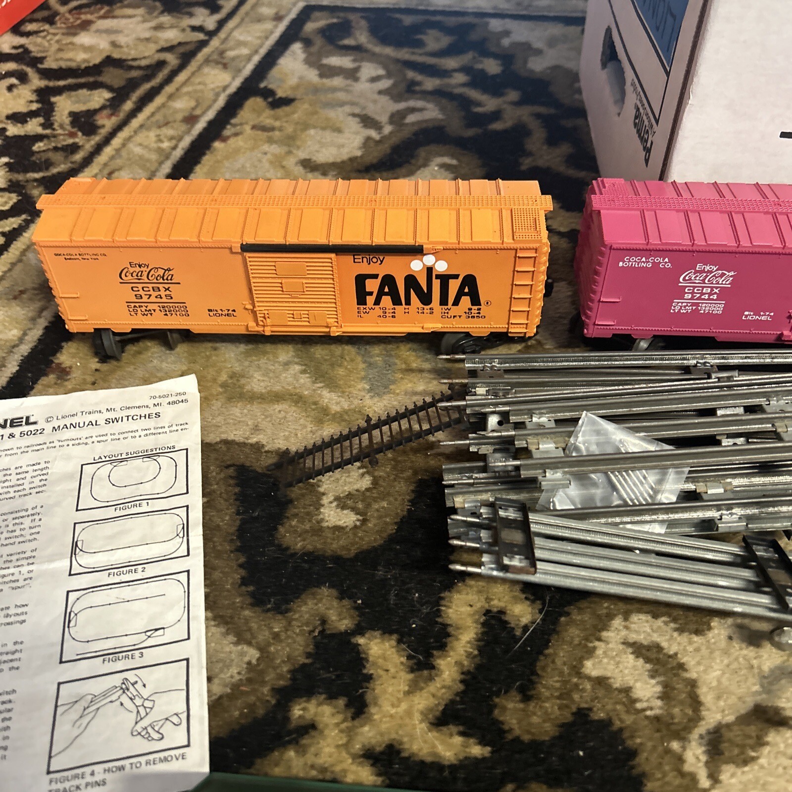 O Gauge 3-Rail Lionel 8473 Coca-Cola, Sprite, Tab & Fanta Diesel ...