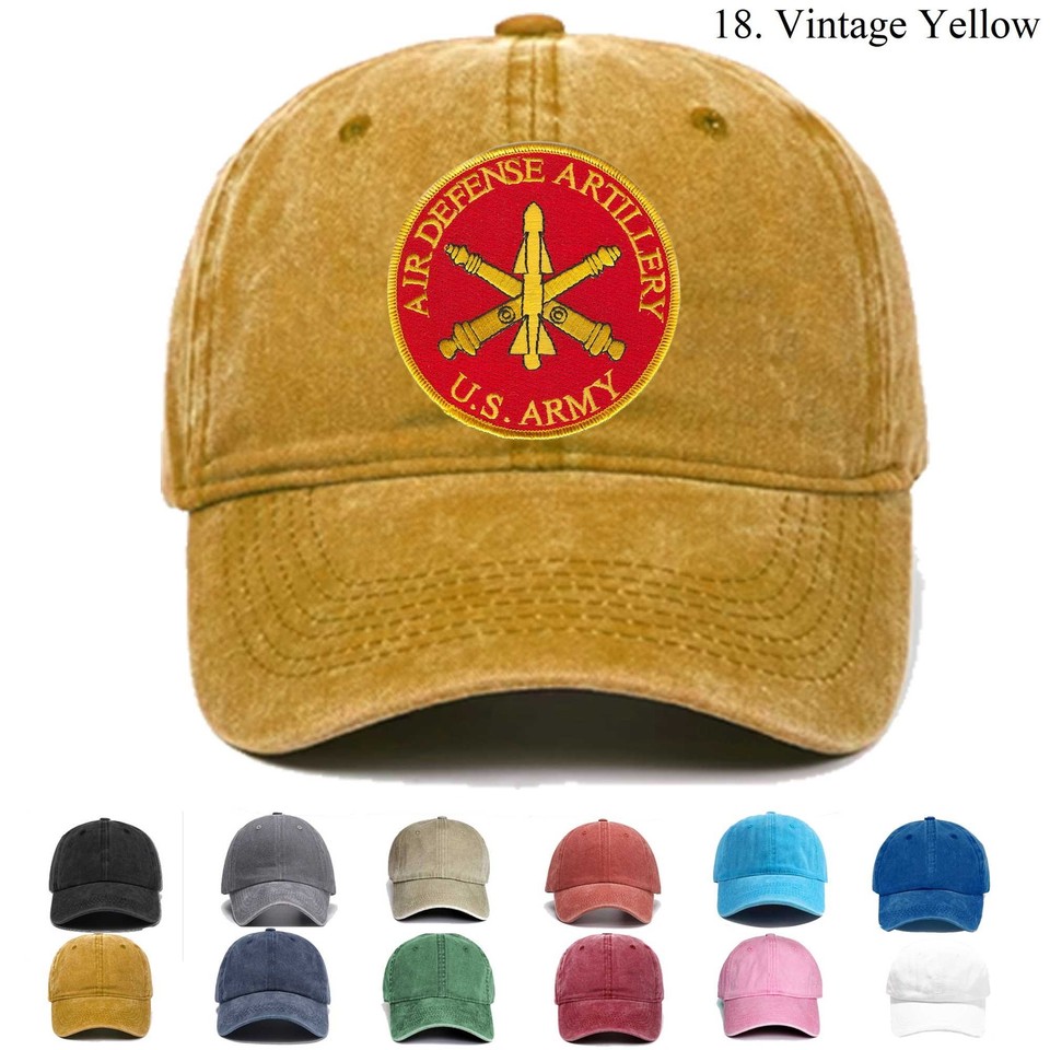 Embroidered Hat Air Defense Artillery, Veteran Cap, Trucker Hat, Baseball Cap | eBay