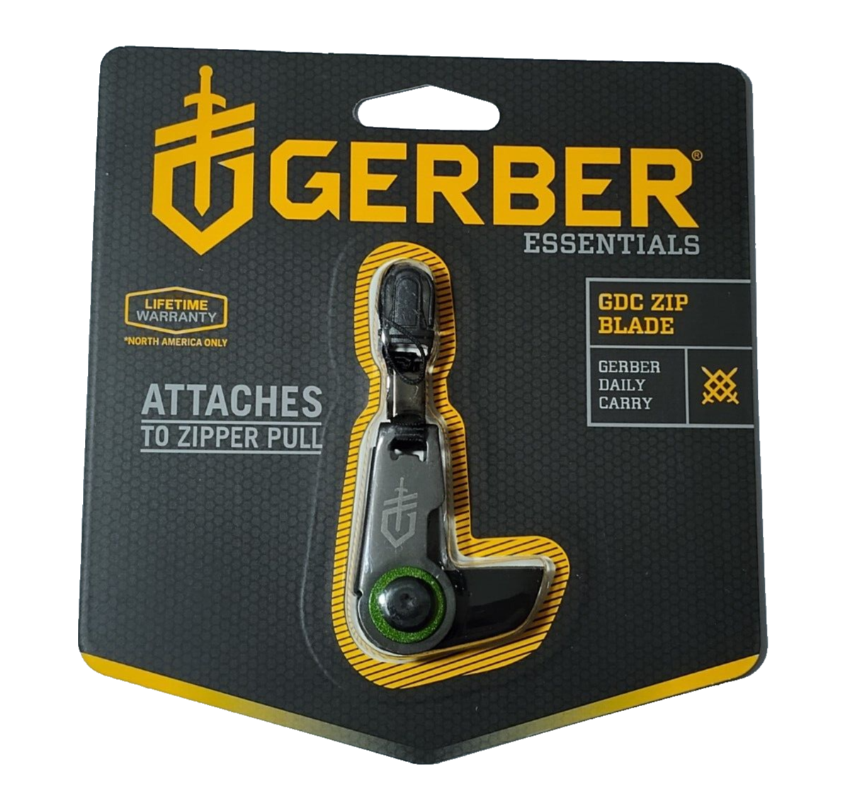 GERBER Essentials GDC Zip Blade Knife (31-001742) edc zipper pull Daily ...
