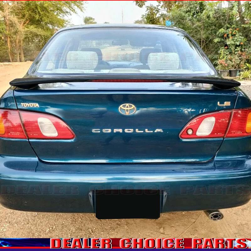 For 1998 99 2000 2001 2002 Toyota Corolla Factory Style Spoiler W/L ...
