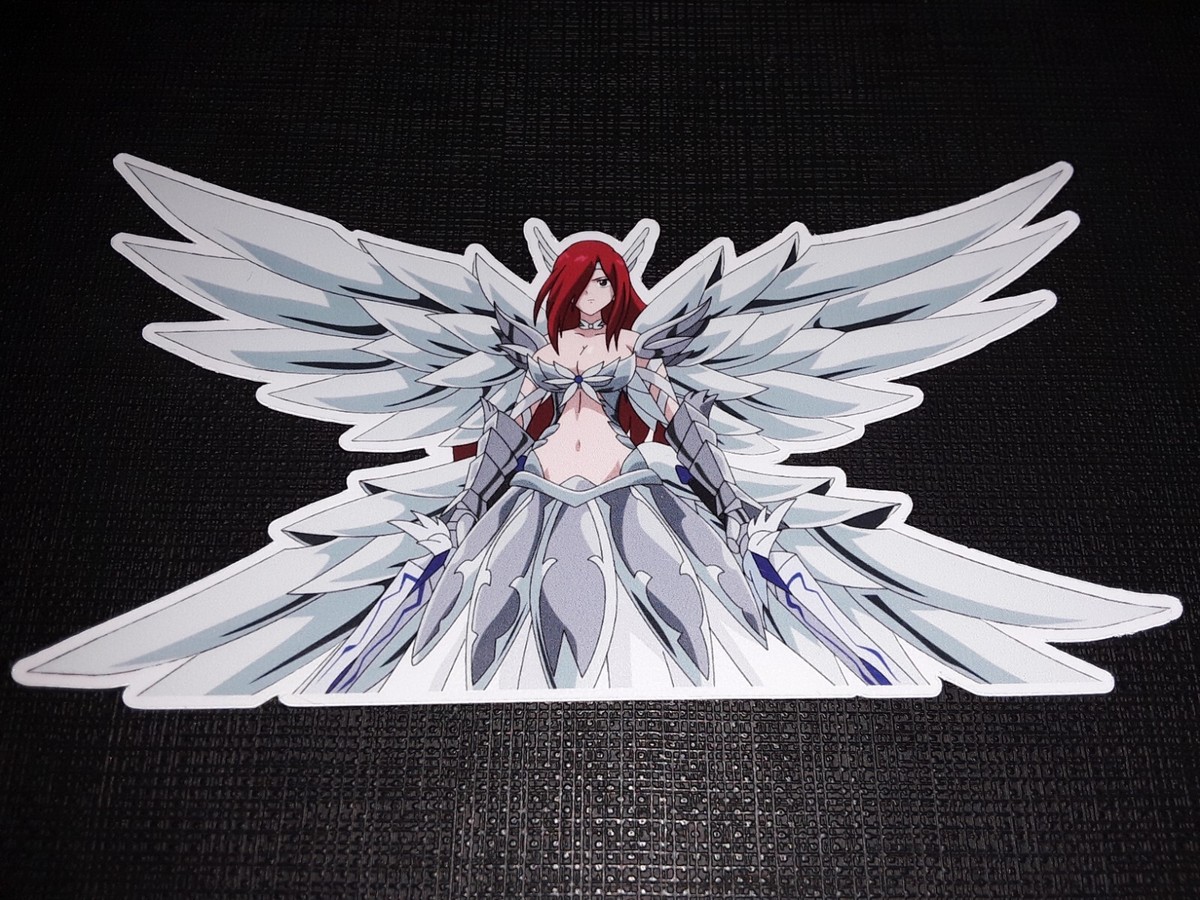 Fairy Tail Erza Black Wing Armor Cosplay