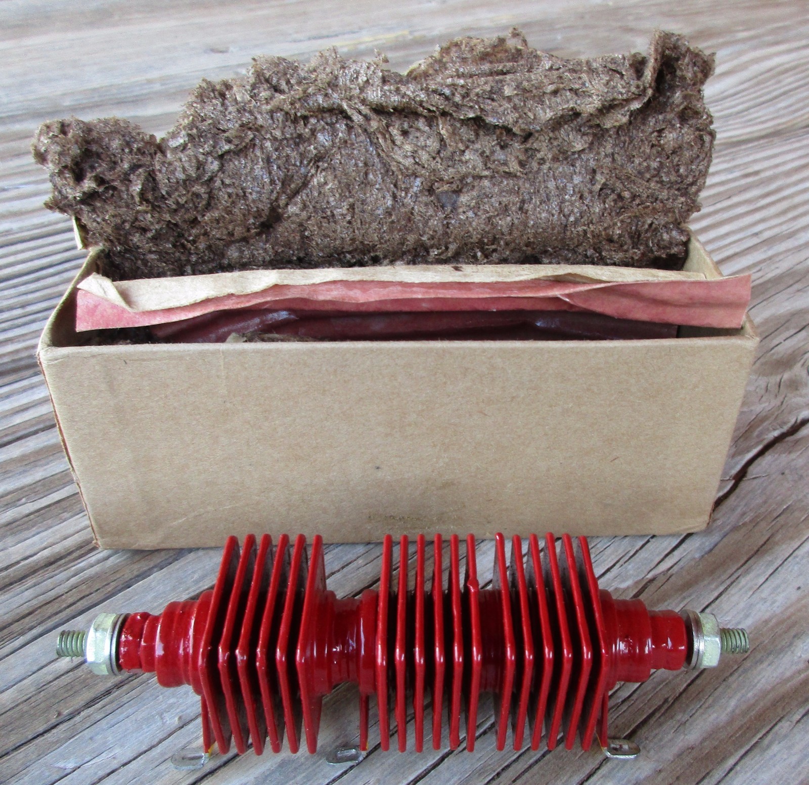 Metallic Rectifier Red Amateur Ham Radio A84684? 4.5" L New In Box 1 ...