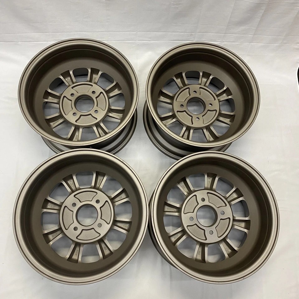 RS Watanabe R Type 15x8J ET 0 4H-114.3 Mug Color 4 Pcs Set JDM DATSUN ...