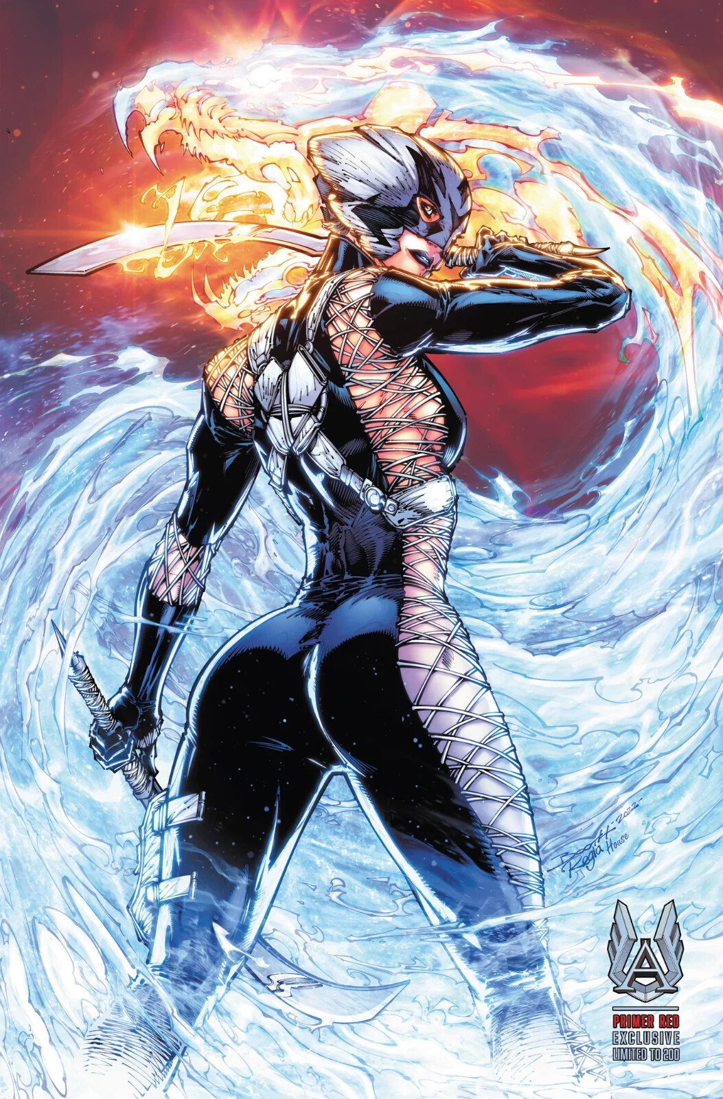 Artists Elite Primer Red #1 Brett Booth Exclusive Variant Cover Dallas ...