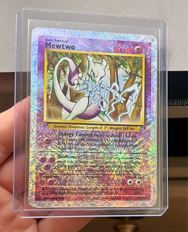 Mewtwo 29/110 Legendary Collection Reverse Holo Rare Pokemon TCG | eBay