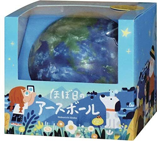 Earth Ball Hobonichi Globe Learning Toys Diameter15cm Japan for sale ...