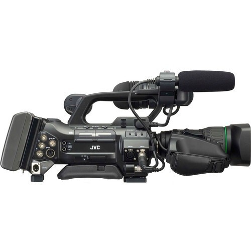 JVC GY-HM750 ProHD Shoulder Solid State Camcorder with Fujinon HTs 18x ...