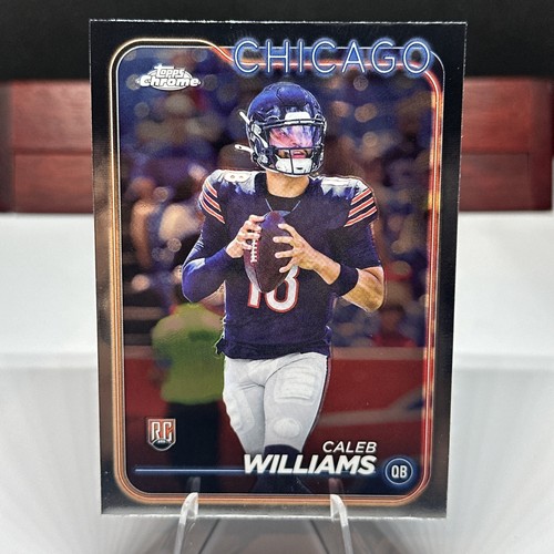 2024 Topps Chrome RC Caleb Williams Sepia Refractor SP 💎 Rookie Bears ...