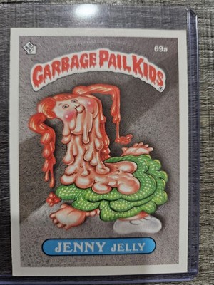 1985 Topps Garbage Pail Kids GPK Original Series 2 OS2 #69a Jenny Jelly ...