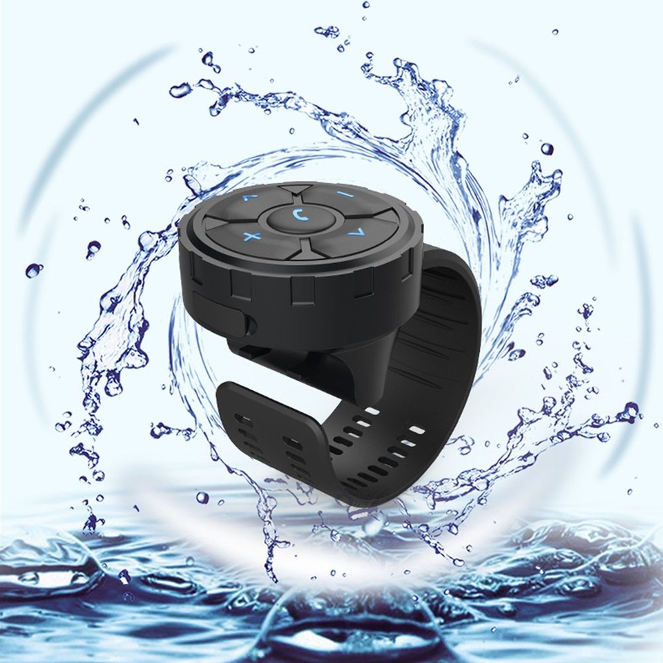 Car Bluetooth Remote Control with Strap IP67 Phone Controller for ...