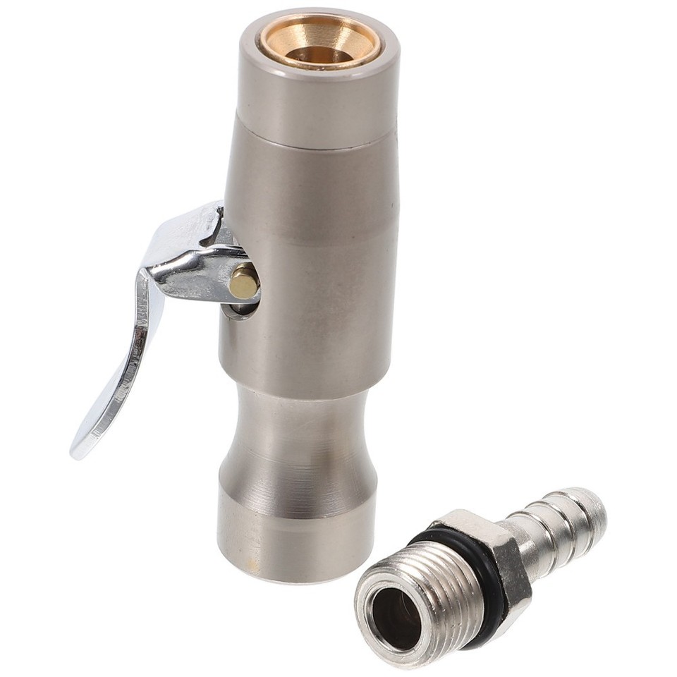 Tire Inflator Nozzle Quick-connect Air Pump Hose Adapter Car Accessory ...