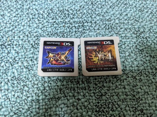 Nintendo 3DS software Monster Hunter Double Cross Monster Hunter 4 | eBay
