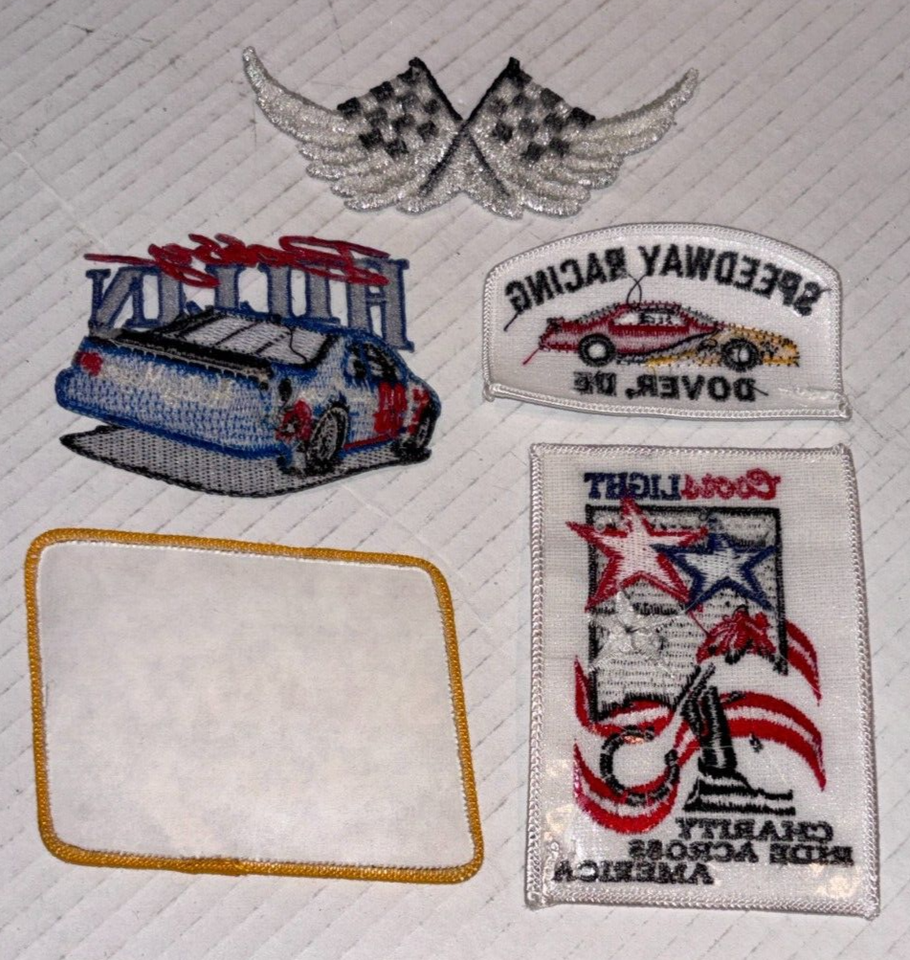 5 Vintage, NASCAR AUTO RACING, Jacket Patches | eBay