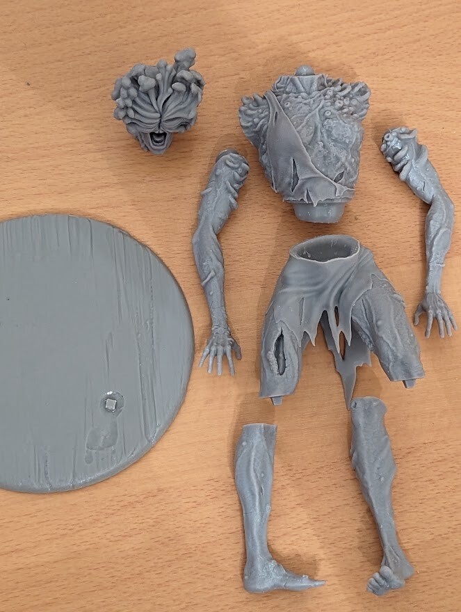 The Last Of Us CLICKER Figure / Model / Statue Fan art RESIN model kit ...