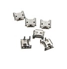 10Pcs Micro USB Type B Female Socket 4 Vertical Legs fixed Solder ...