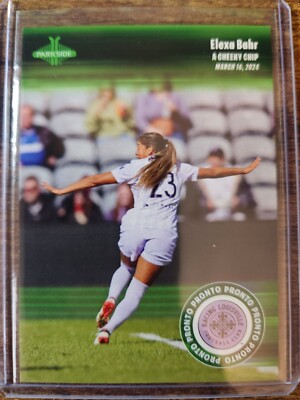 2024 Parkside Pronto NWSL Elexa Bahr A Cheeky Chip /642 SP #4 Racing ...