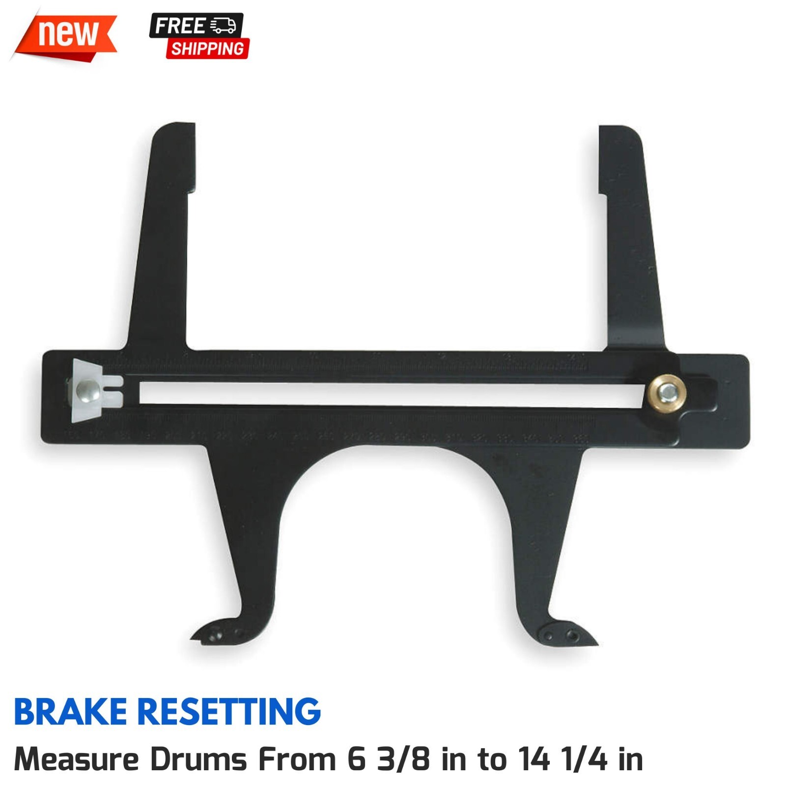 Drum Brake Shoe Adjustment Tool Resetting Gauge Caliper Car Truck ...