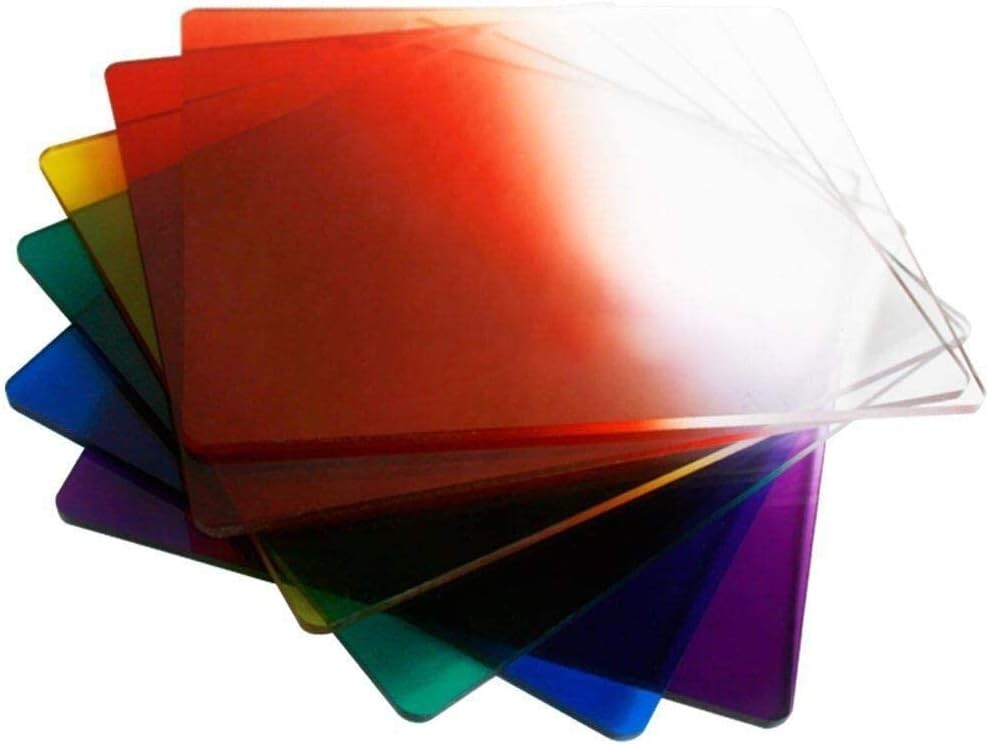 Neewer 24 PCS Square Filter Kit, Resin ND Filter Graduated Full Color ...