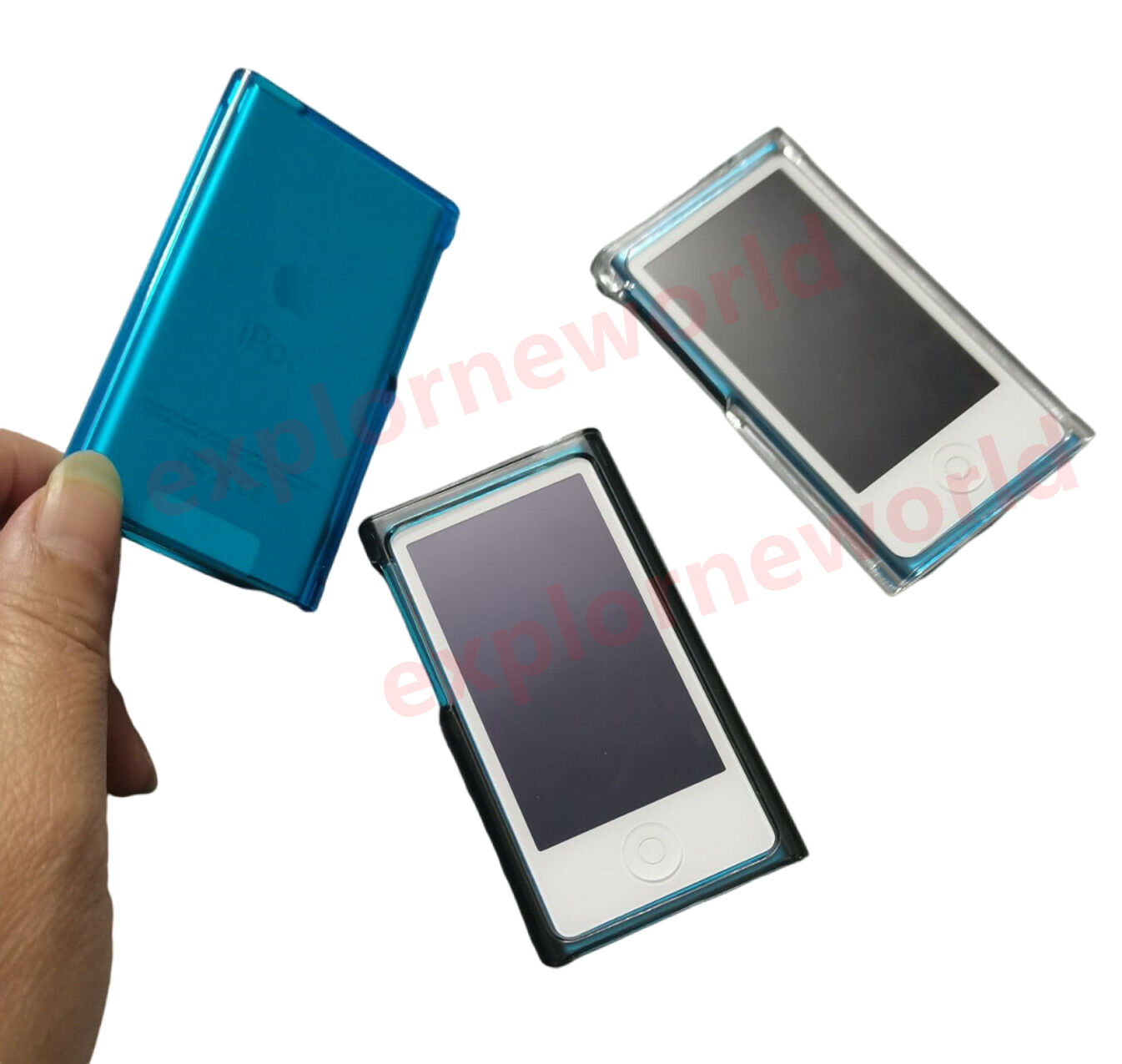 Transparent Hard Plastic Crystal Clear Case for iPod nano 7th & 8th ...