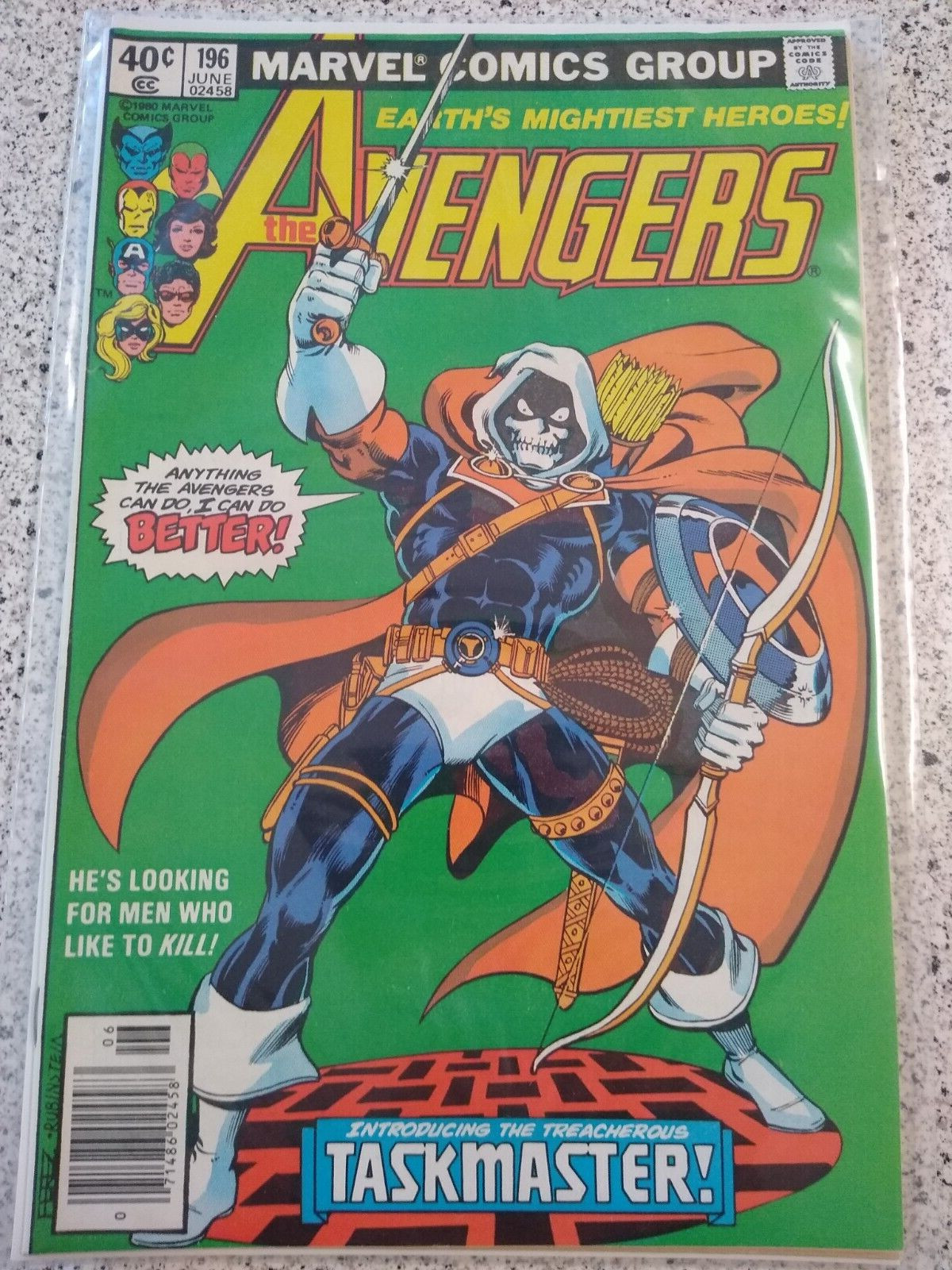 Marvel Comics, The Avengers, Issue 196, First Appearance of the ...