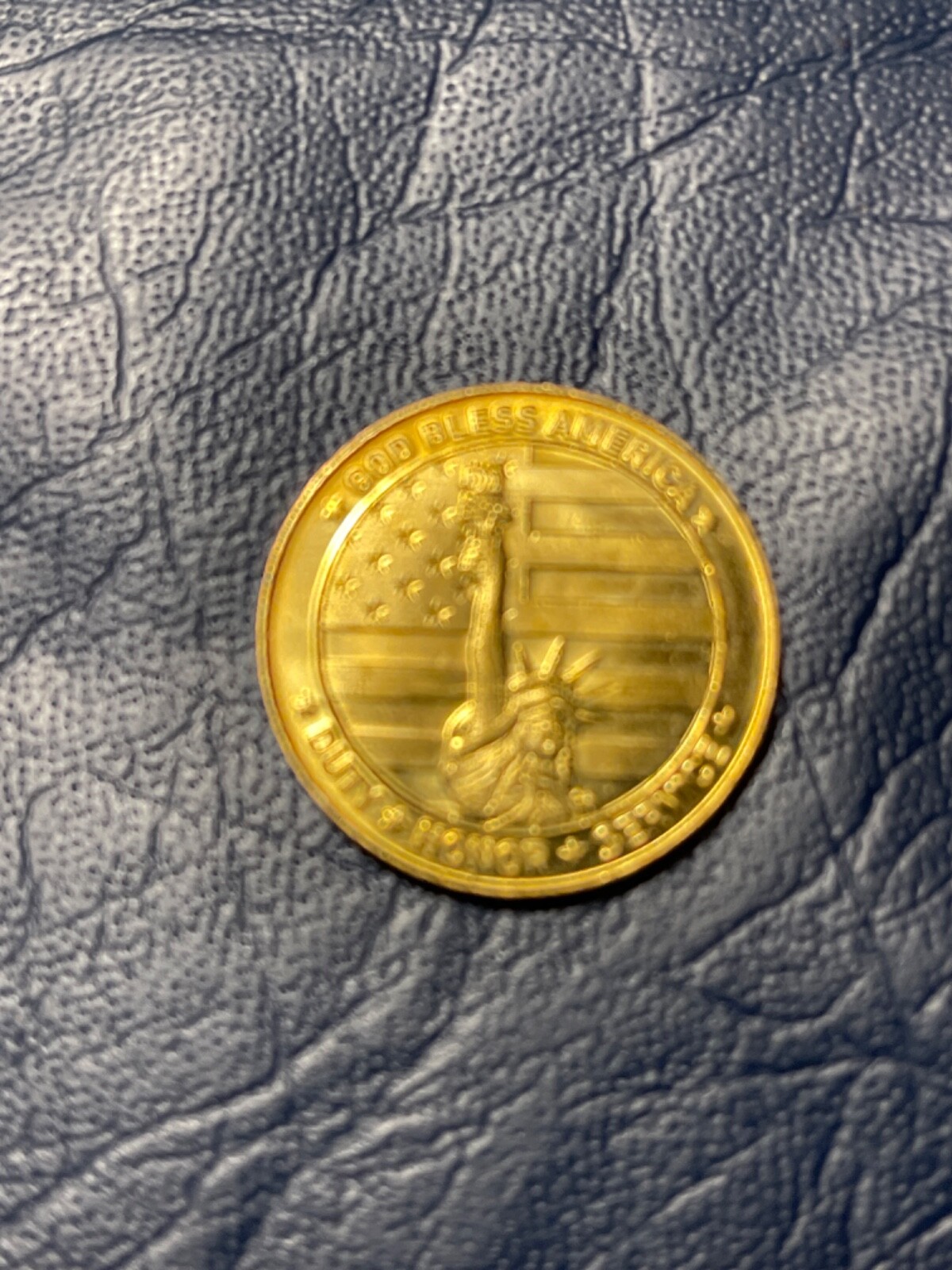 Proudly Salute Paralyzed Veterans of America Token Challenge Coin--Gold ...