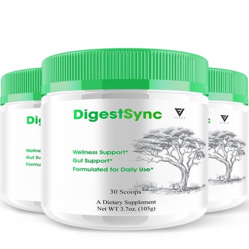 (3 Pack) DigestSync Health Powder, Digest Sync Advanced Cleanse (11.1oz ...