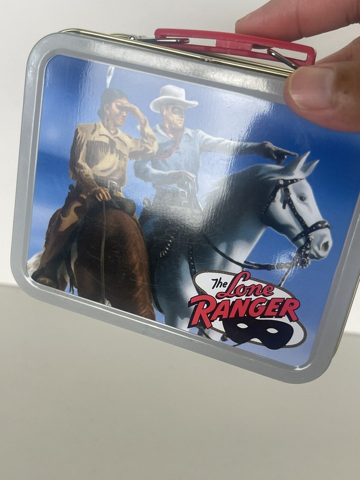 Vintage The Lone Ranger Mini Tin Lunch Box 2001 Cheerios 60th ...