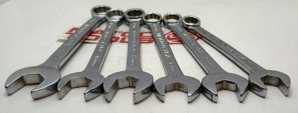 59 Matco Tools 6Pc 14MM - 19MM Combination Wrench 12PT Metric Used | eBay