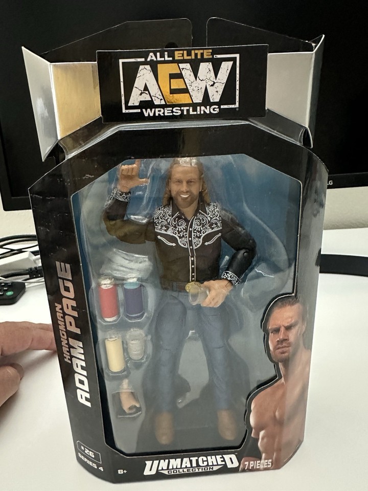 AEW All Elite Wrestling Series 4 Unmatched Set Figures In Defender ...