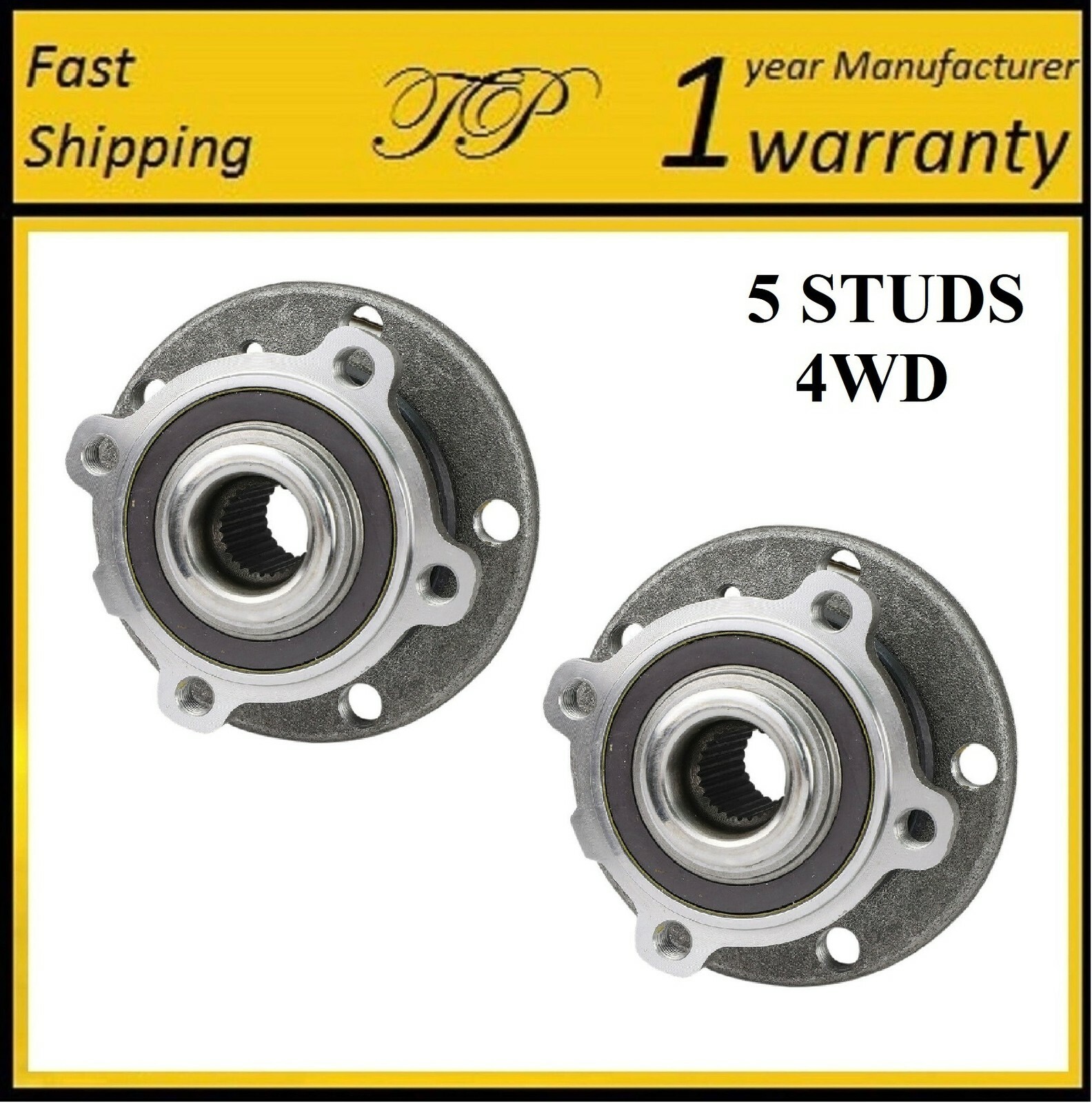 REAR Wheel Hub Bearing Assembly For 2013-2014 MINI COOPER PACEMAN 4WD ...