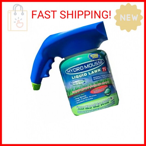Hydro Mousse Liquid Lawn System - Grow Grass Where You Spray It - Made ...