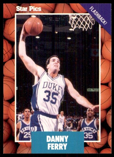 1990-91 Star Pics Danny Ferry Duke Blue Devils #10 | eBay